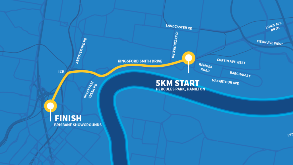 5km Course - Bridge To Brisbane